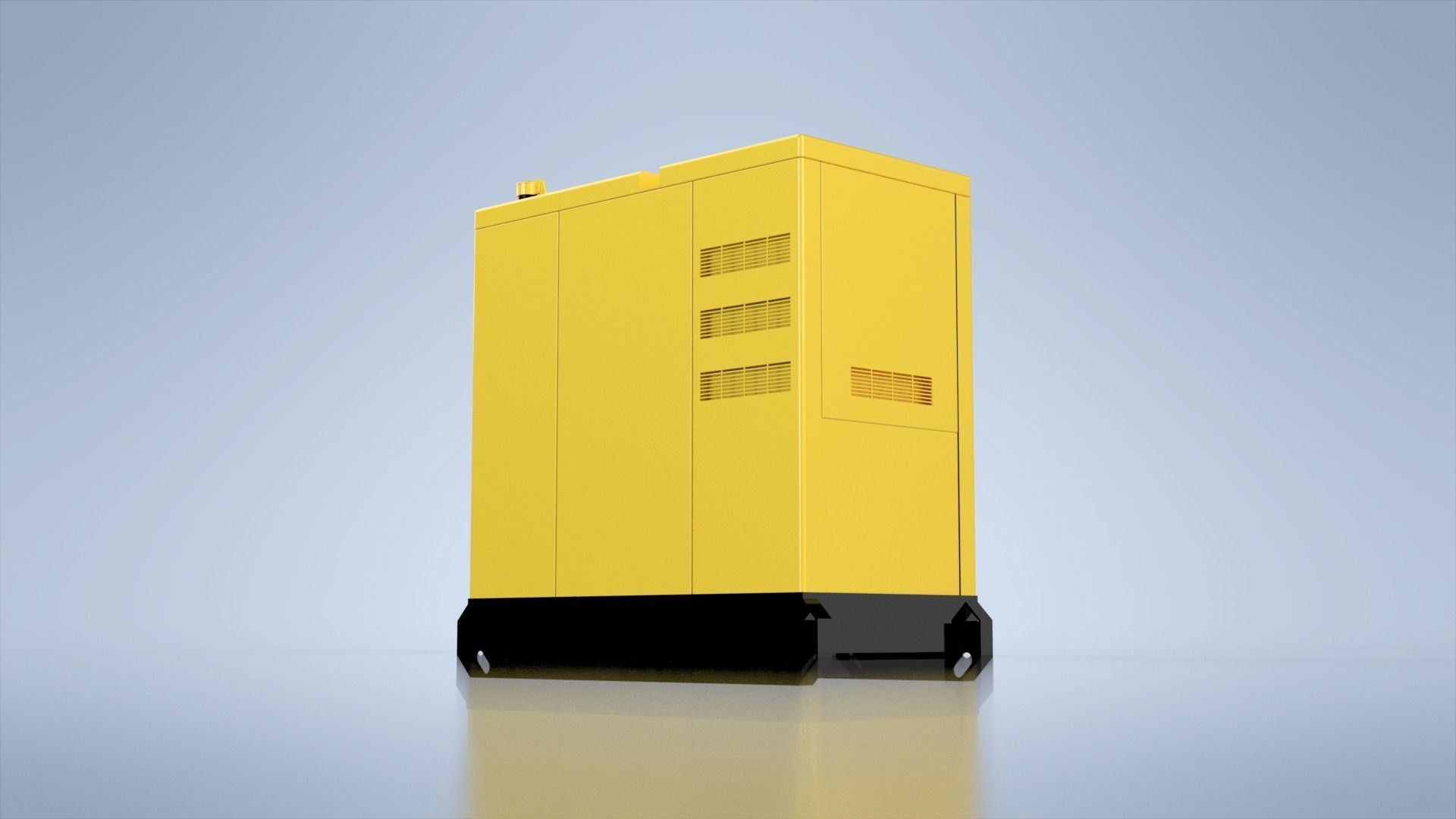 Cover Frame Genset Home Installation Portable 3D model 3D printable ...