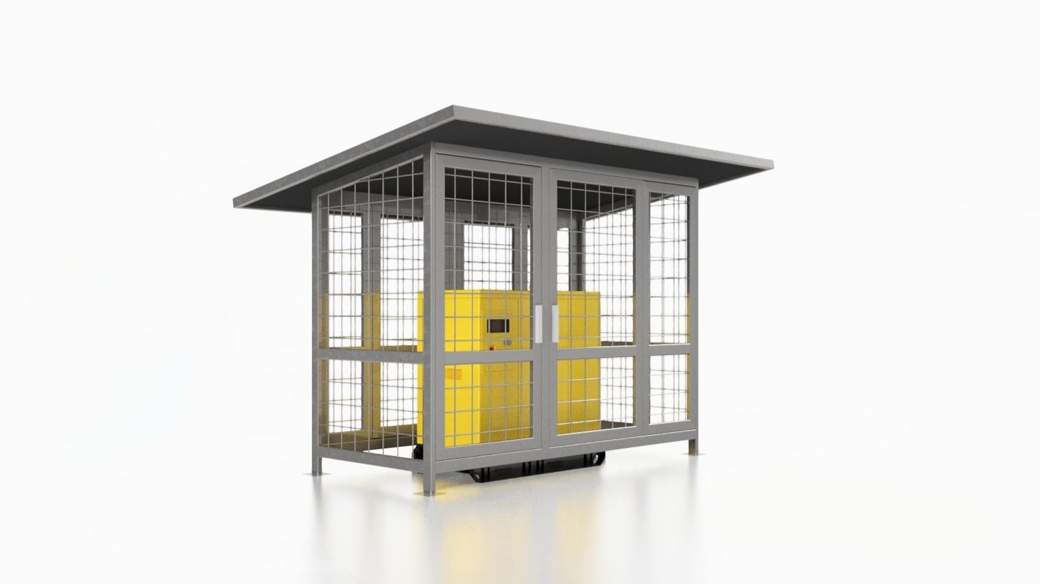 Cover Frame Genset Home Installation Portable 3D model 3D printable ...