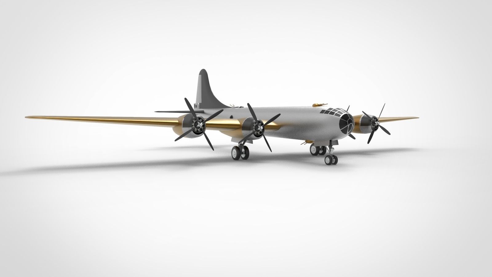 B-29 Superfortress 3D model | CGTrader