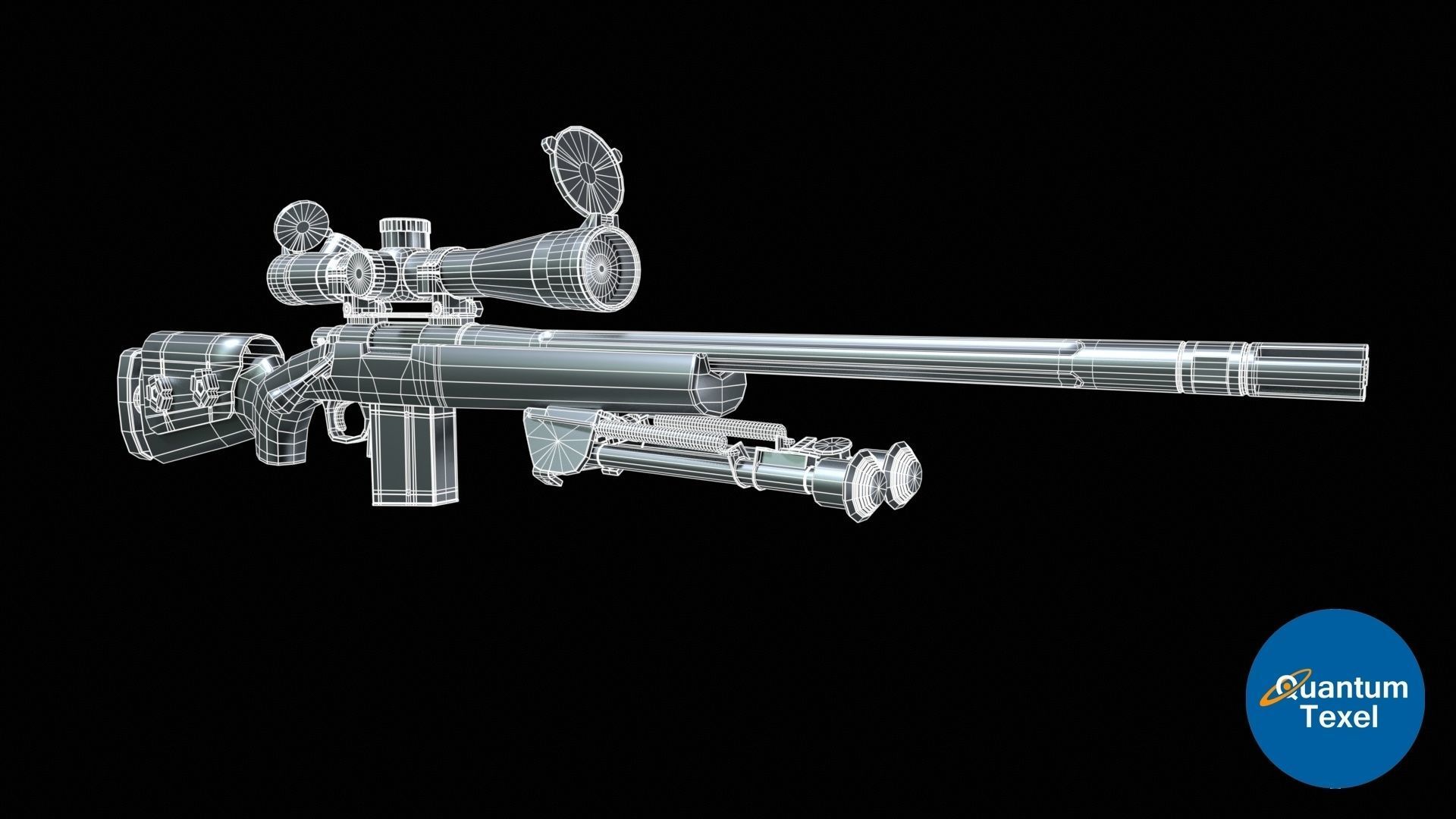 M24 Sniper rifle free 3D model | CGTrader
