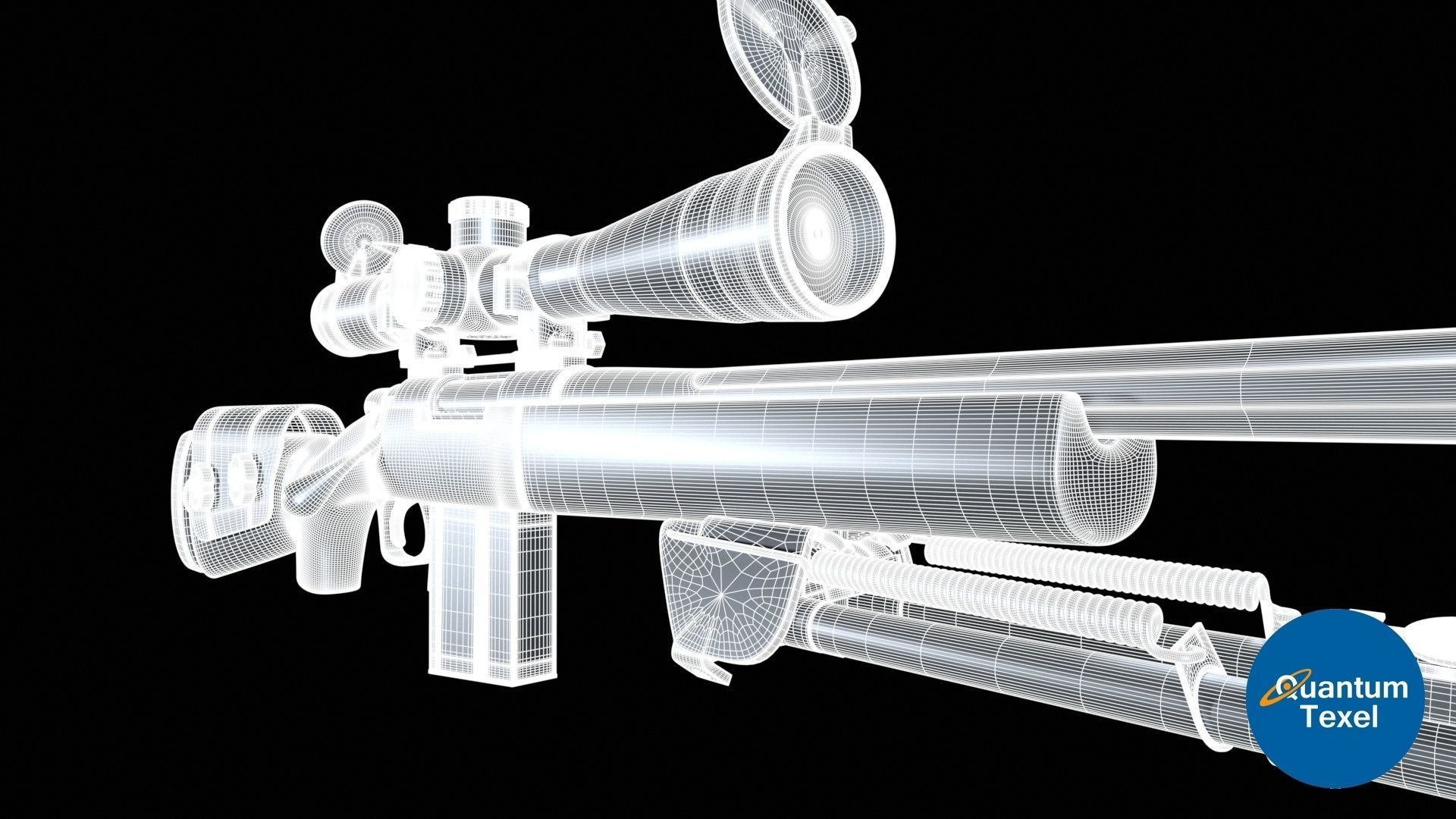 M24 Sniper rifle free 3D model | CGTrader