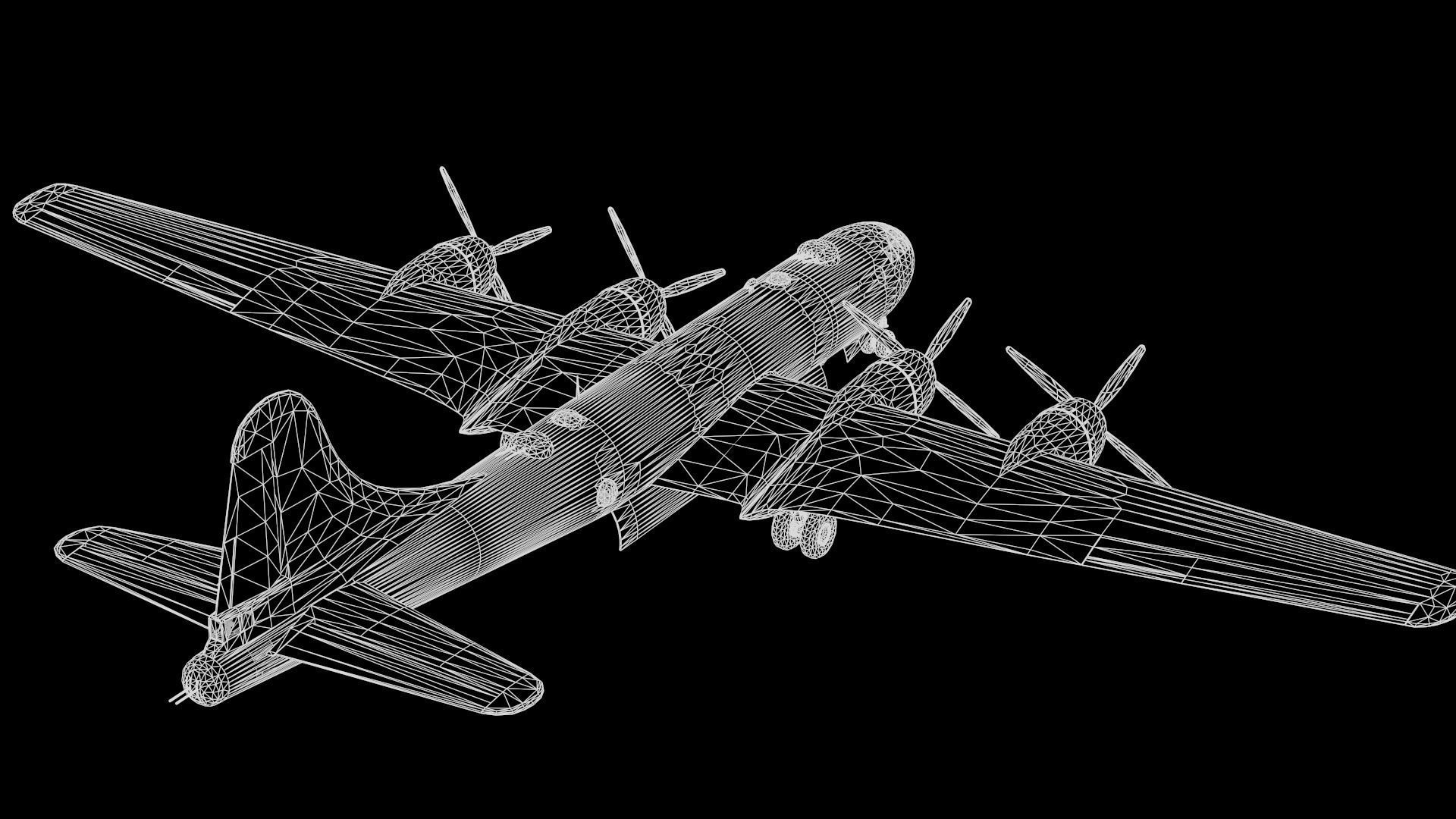 Boeing B-29 Superfortress 3D model | CGTrader