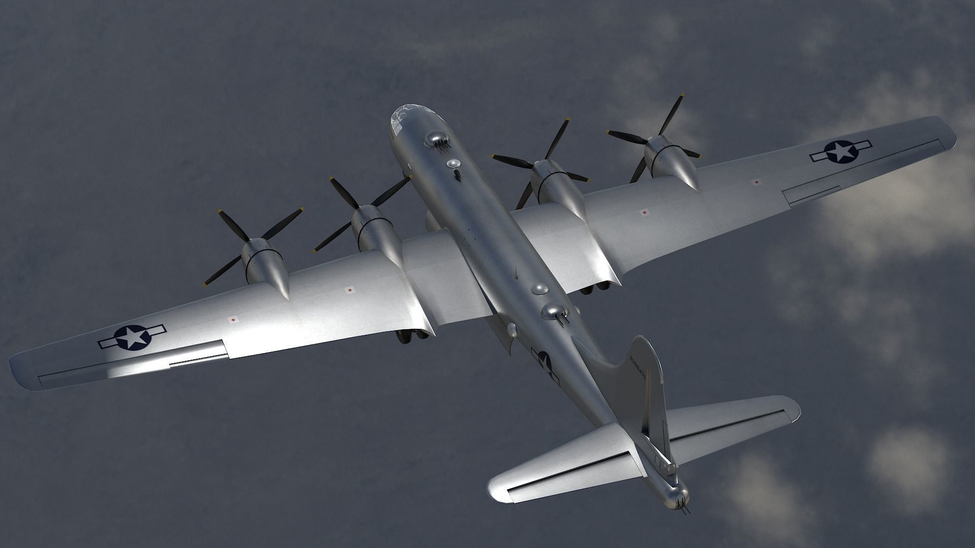 Boeing B-29 Superfortress 3D model | CGTrader