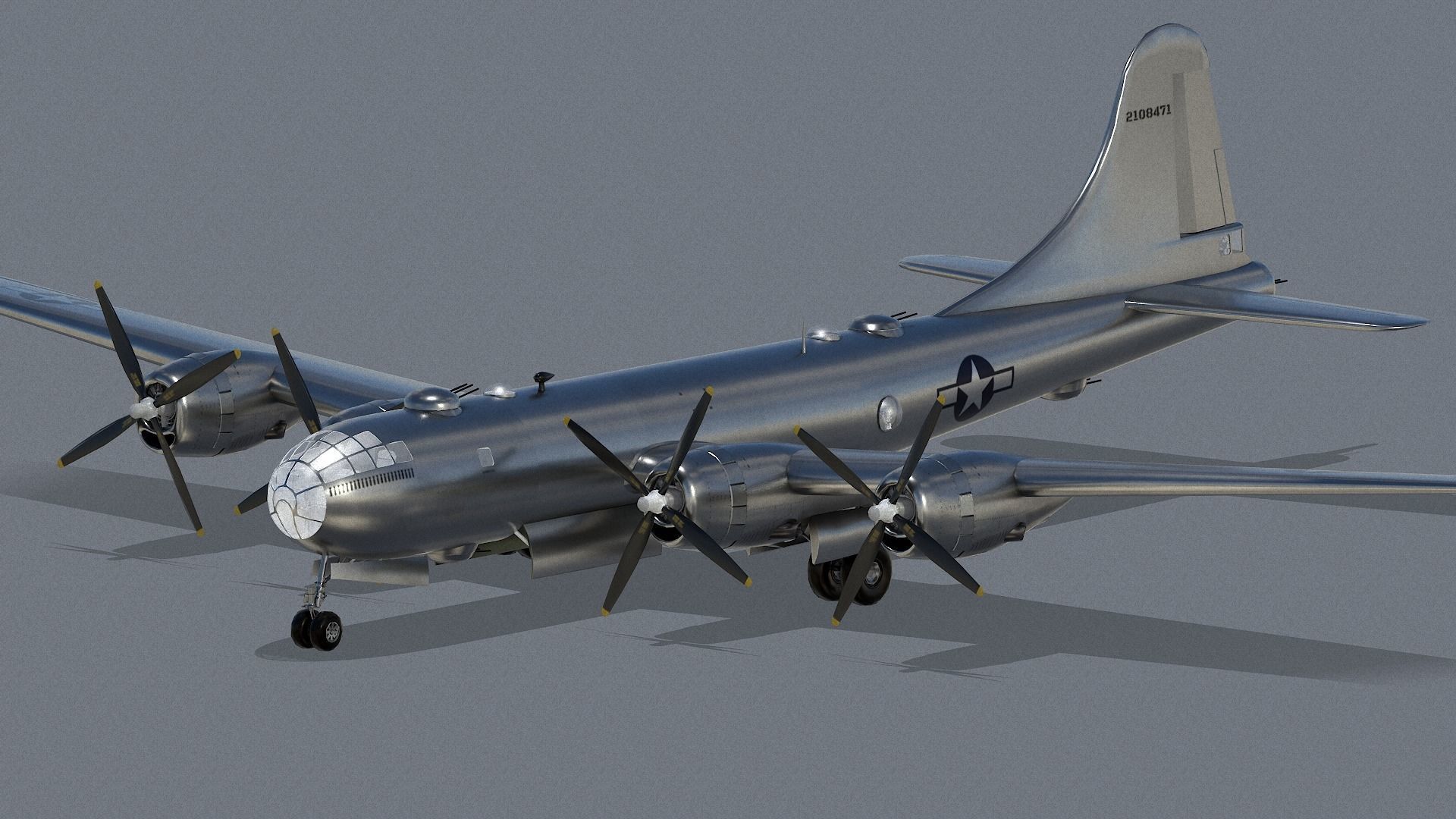 Boeing B-29 Superfortress 3D model | CGTrader