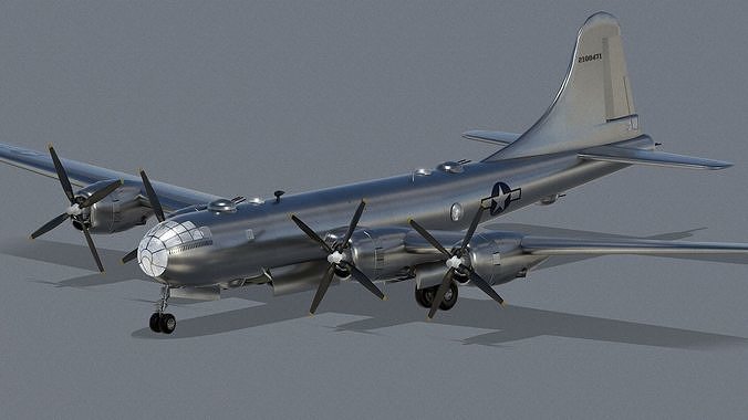 Boeing B-29 Superfortress 3D model | CGTrader