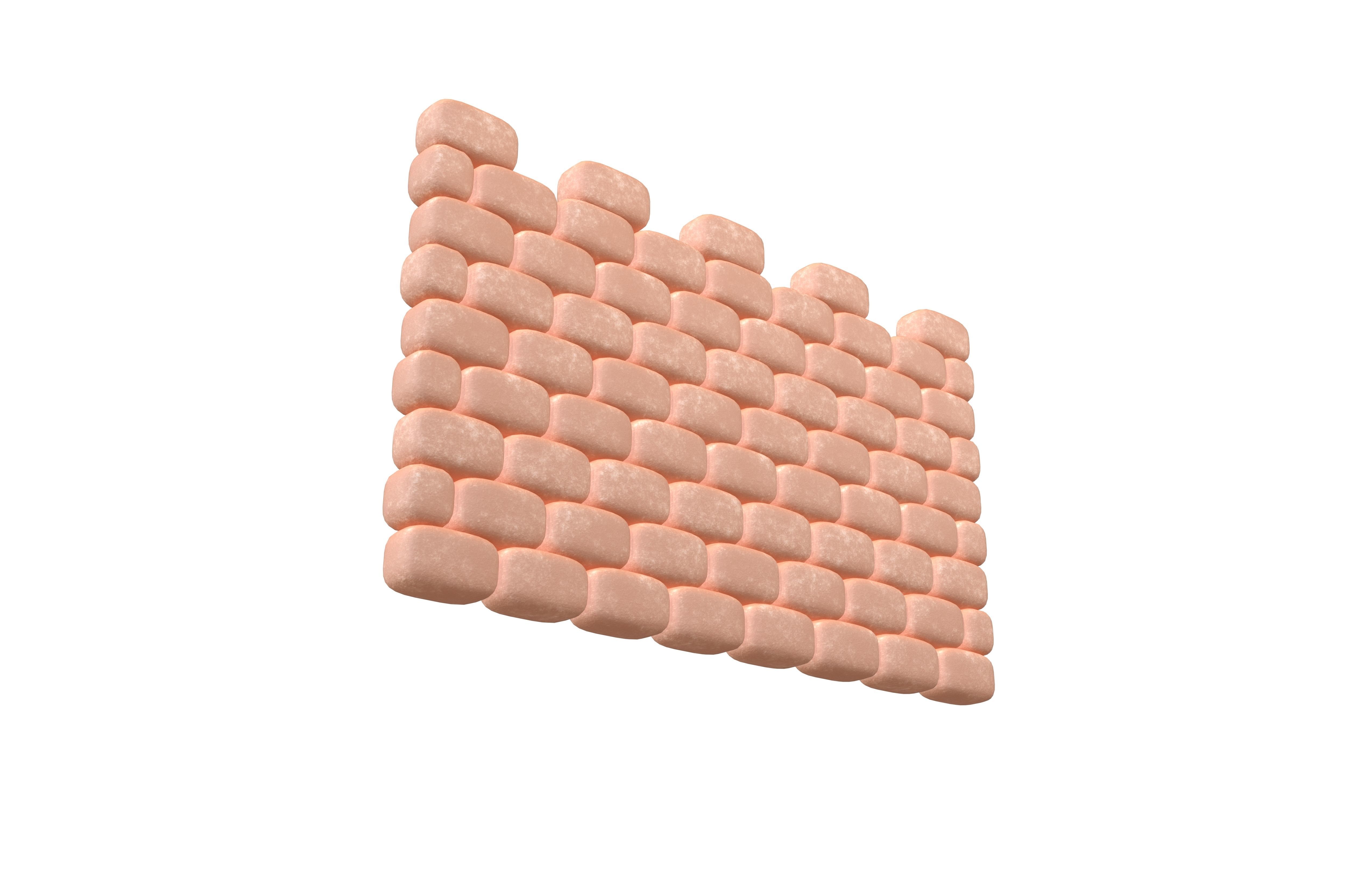 3D model City Wall Icon v1 001 VR / AR / low-poly | CGTrader