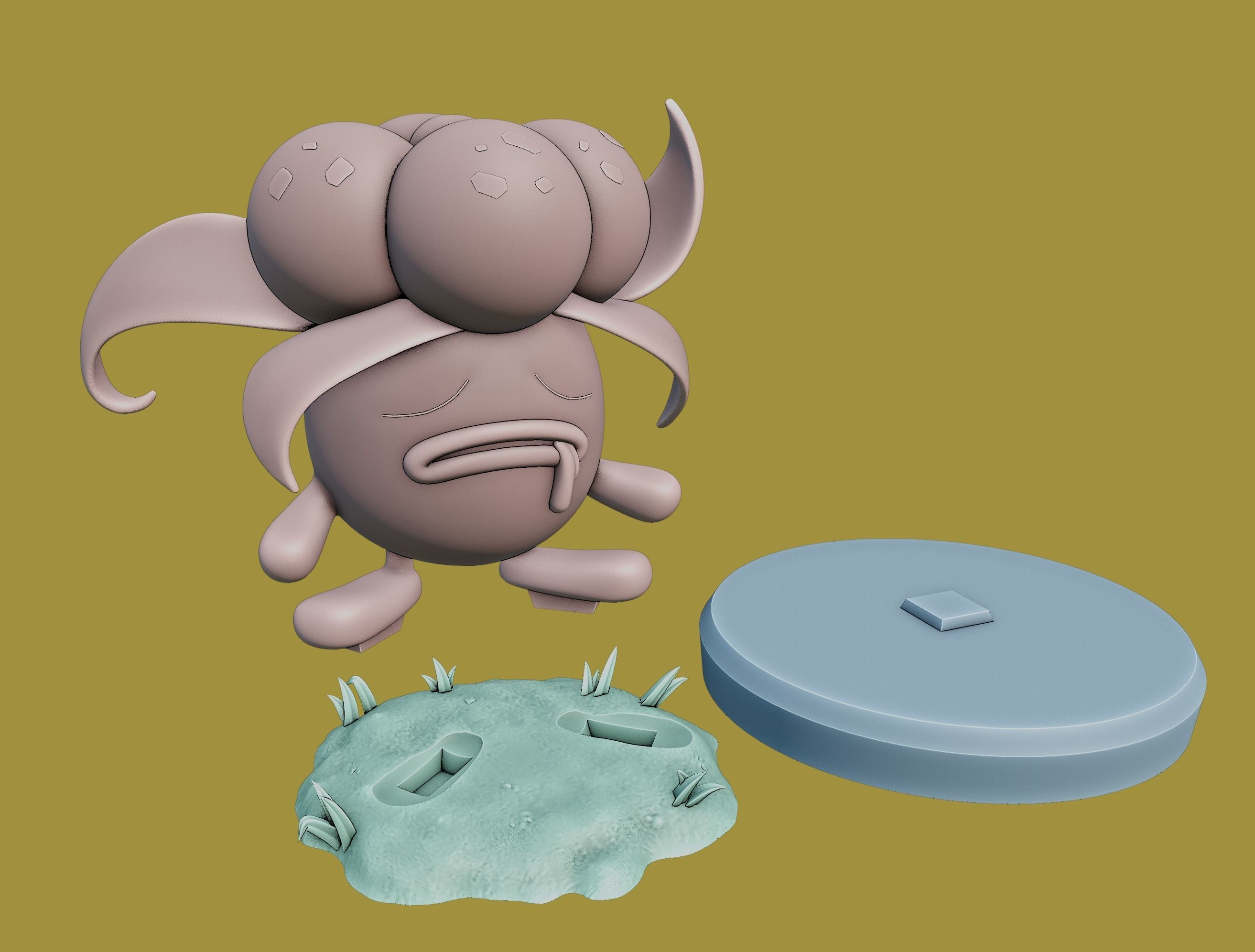 gloom - pokemon 3D model 3D printable | CGTrader