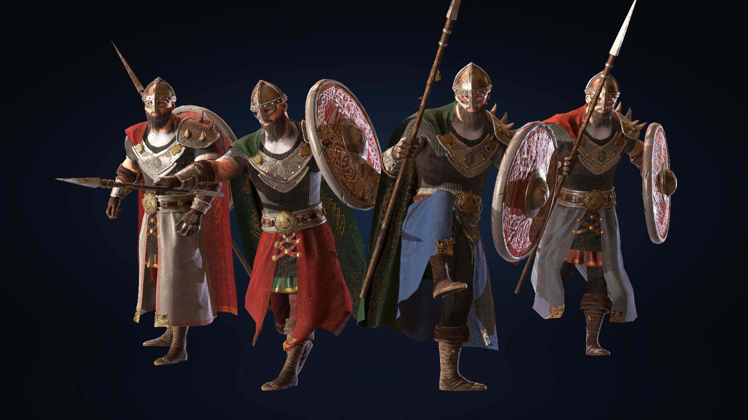 3D model Celtic Warrior VR / AR / low-poly | CGTrader