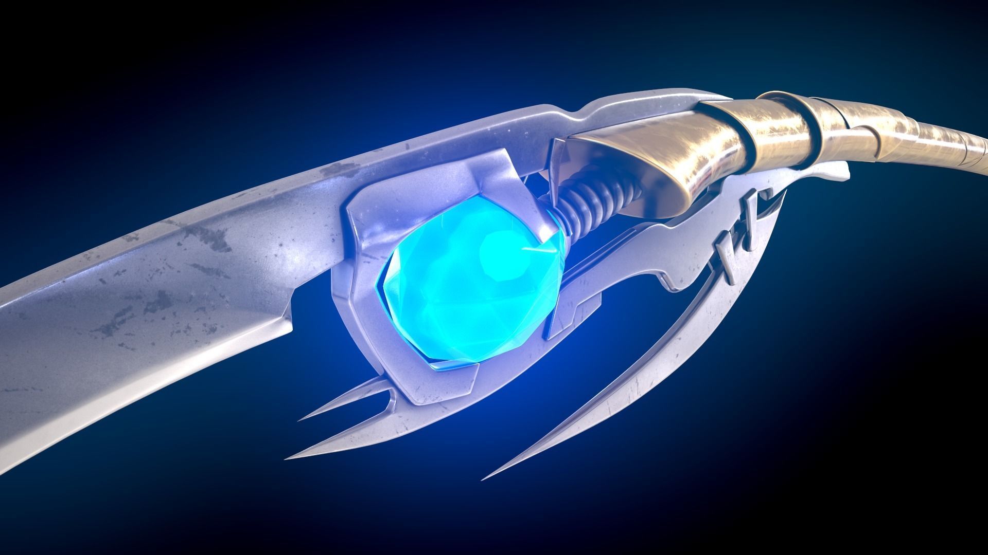 Loki Staff Datailed on 3D model | CGTrader