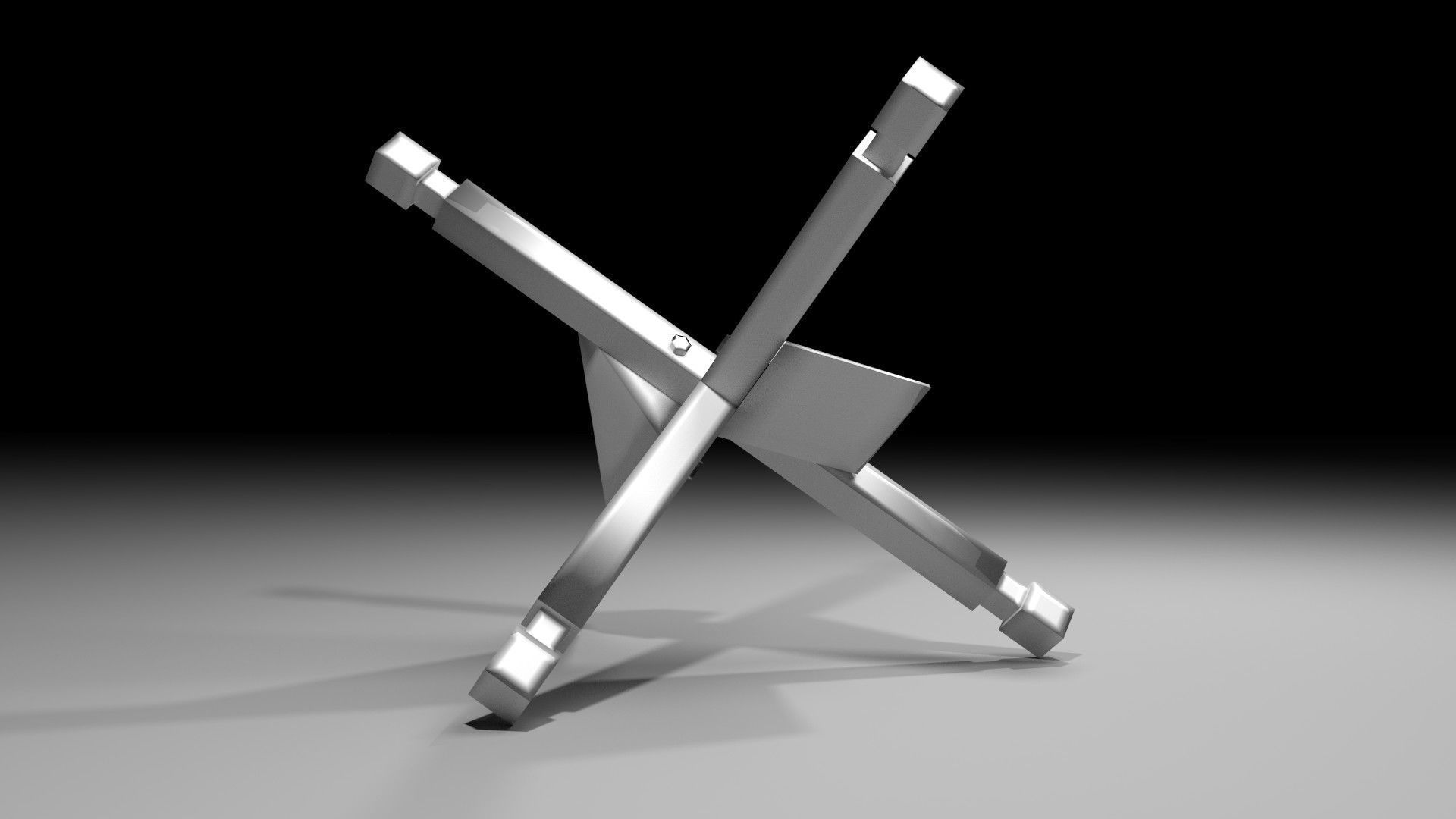 Military Barricade - Hedgehog Anti-Tank 3D model | CGTrader