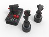 Aircraft control joystick 3D model | CGTrader