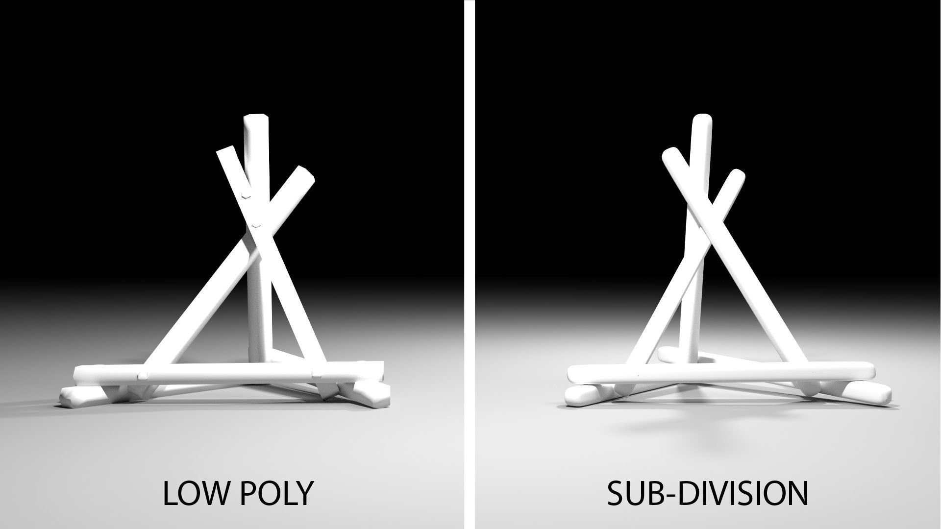 Military Barricade - Pyramid Obstacle 3D model | CGTrader