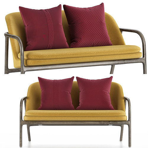 3D model Regular Company Neva lounge Sofa VR / AR / low-poly | CGTrader