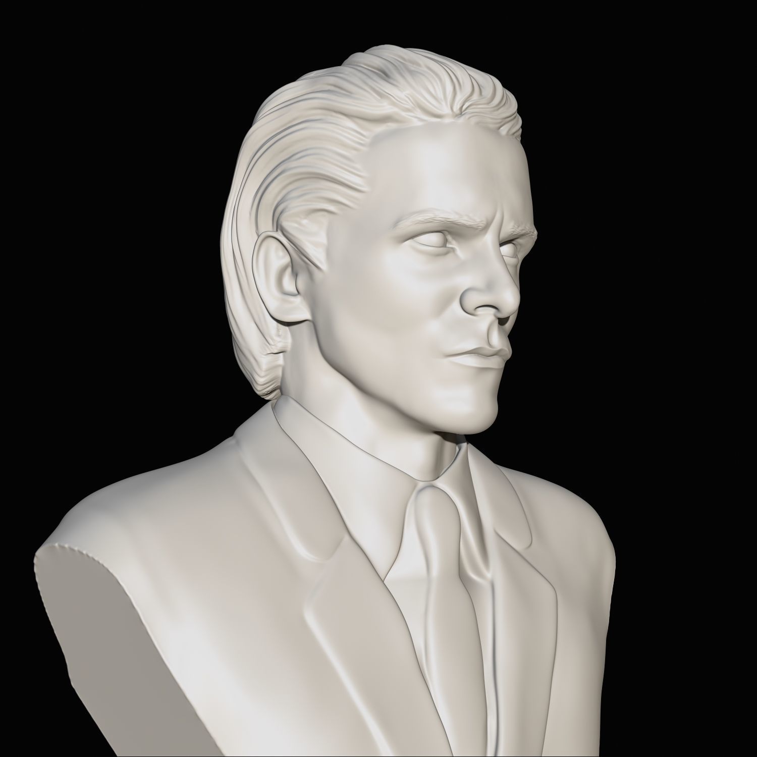 PATRICK BATEMAN SIGMA MALE 3D model 3D printable | CGTrader