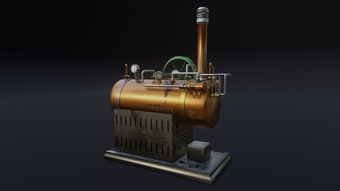3D model Steampunk Machine VR / AR / low-poly | CGTrader