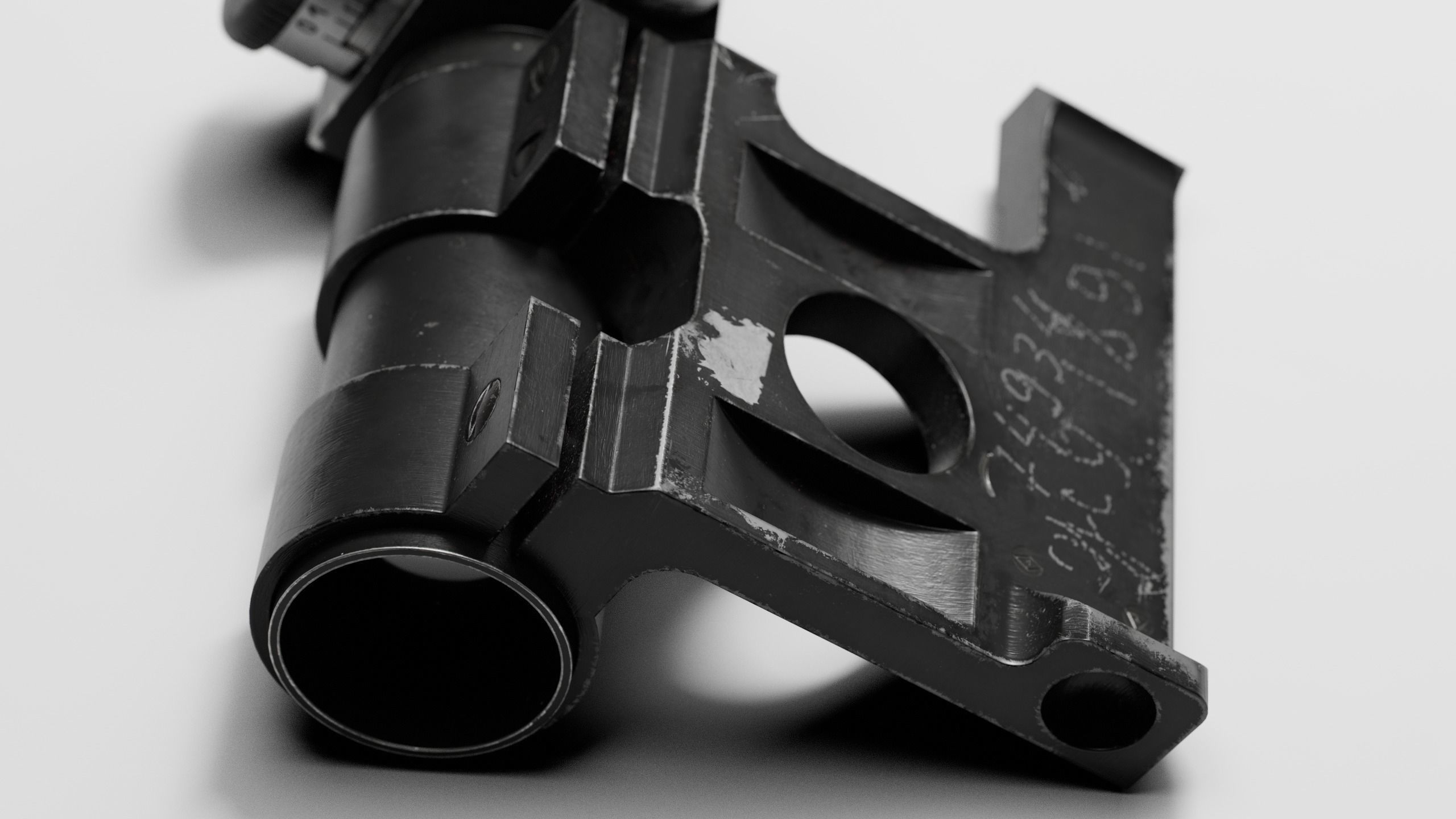 3D model Mosin-Nagant PU Scope VR / AR / low-poly | CGTrader