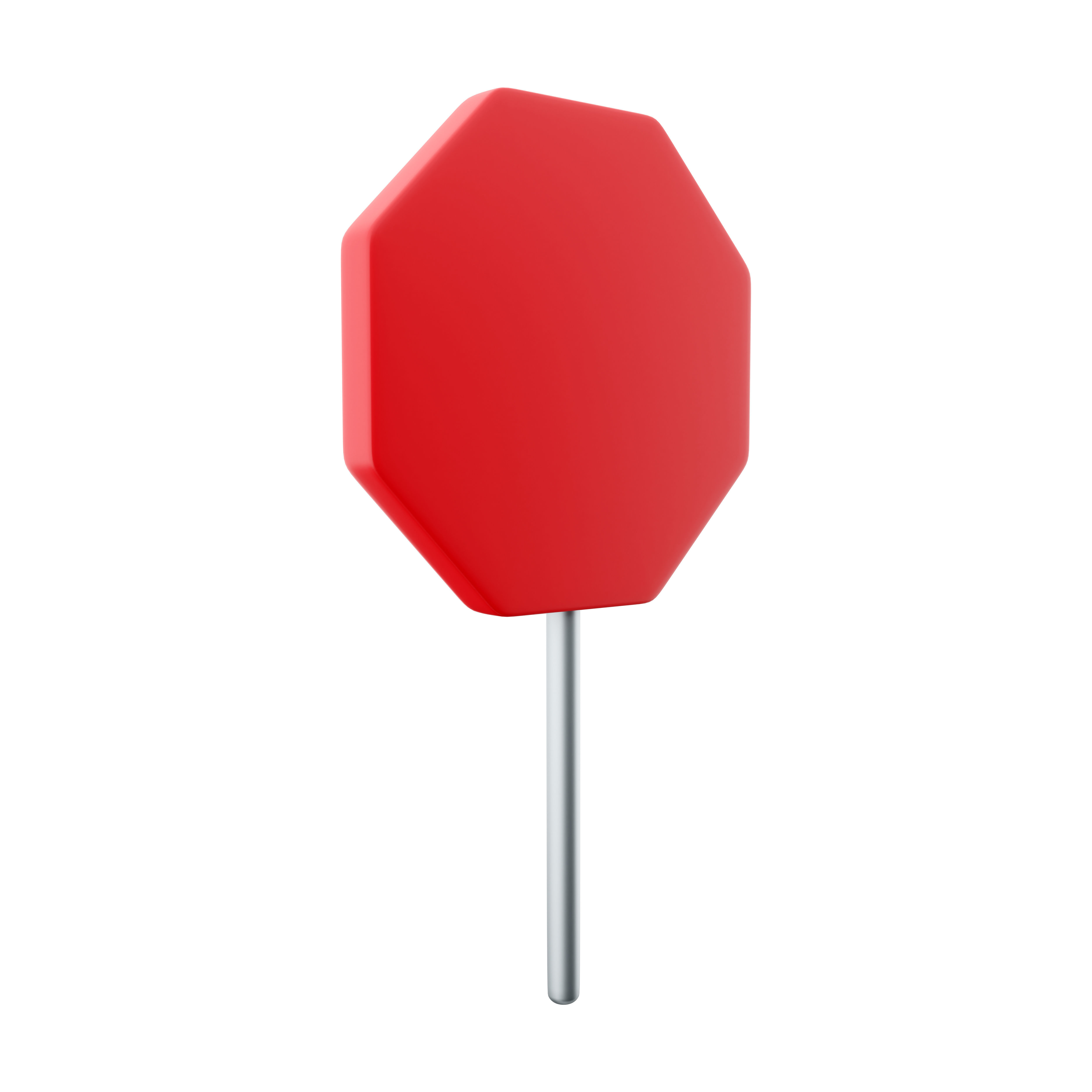 3D stop sign cartoon icon 3D model | CGTrader