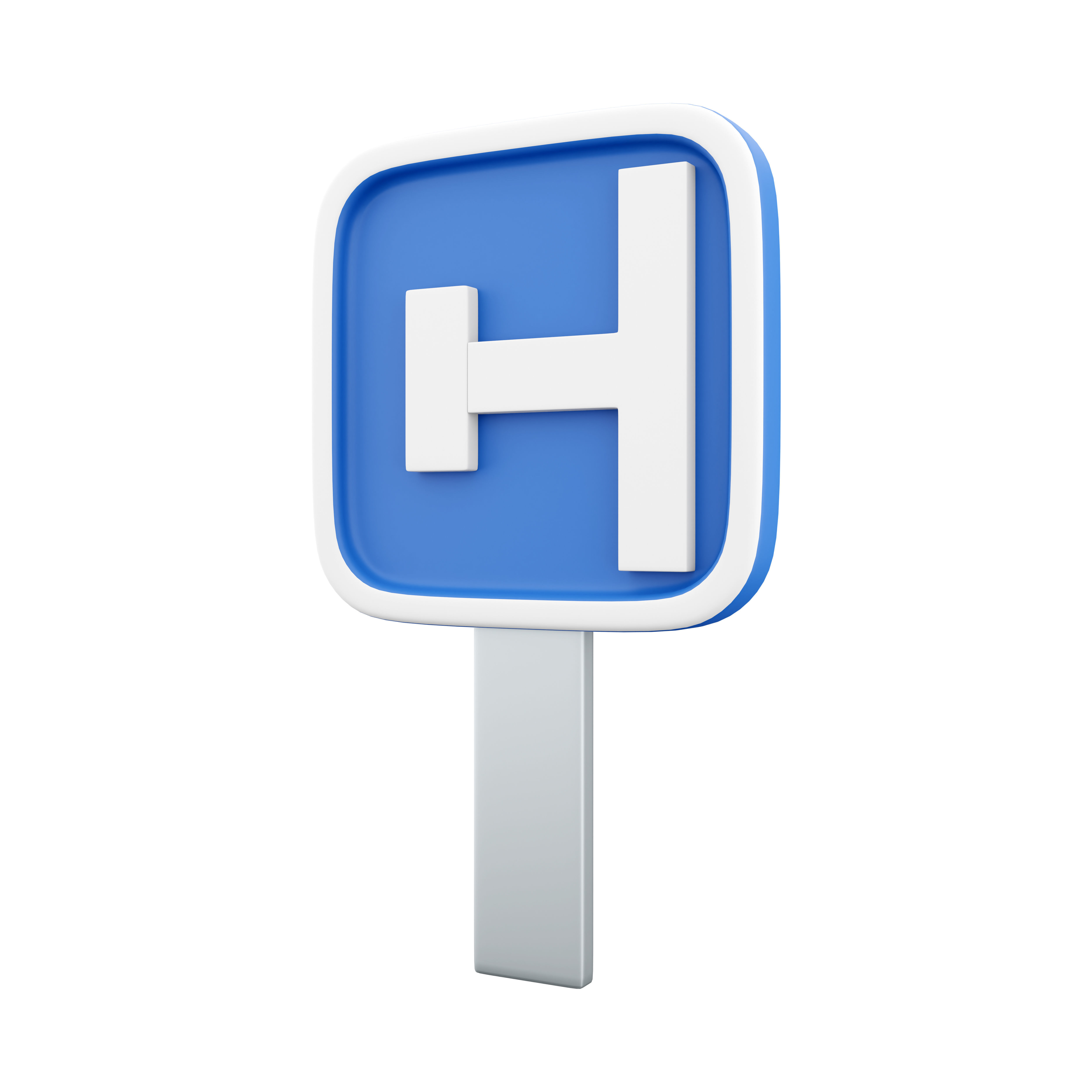 3d side road icon 3D model | CGTrader