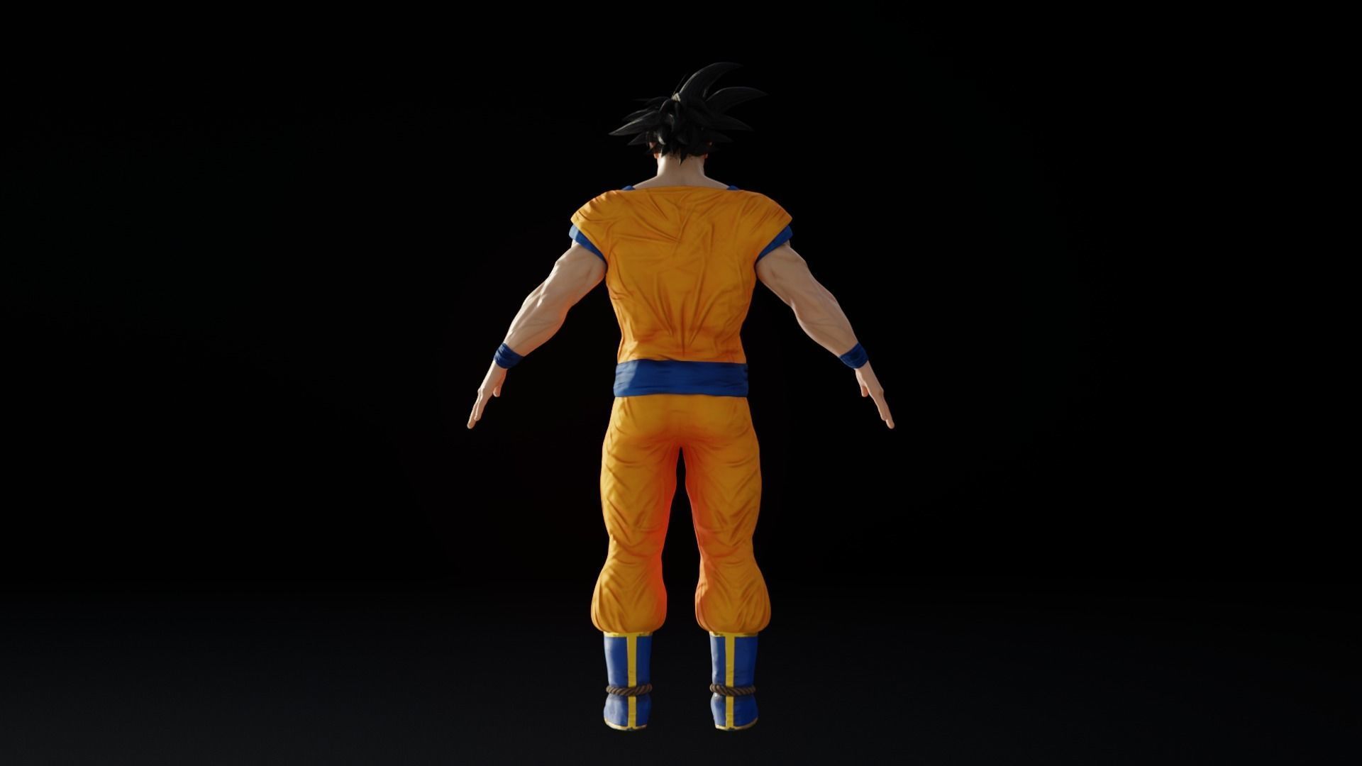3D model Goku Kakarot VR / AR / low-poly | CGTrader