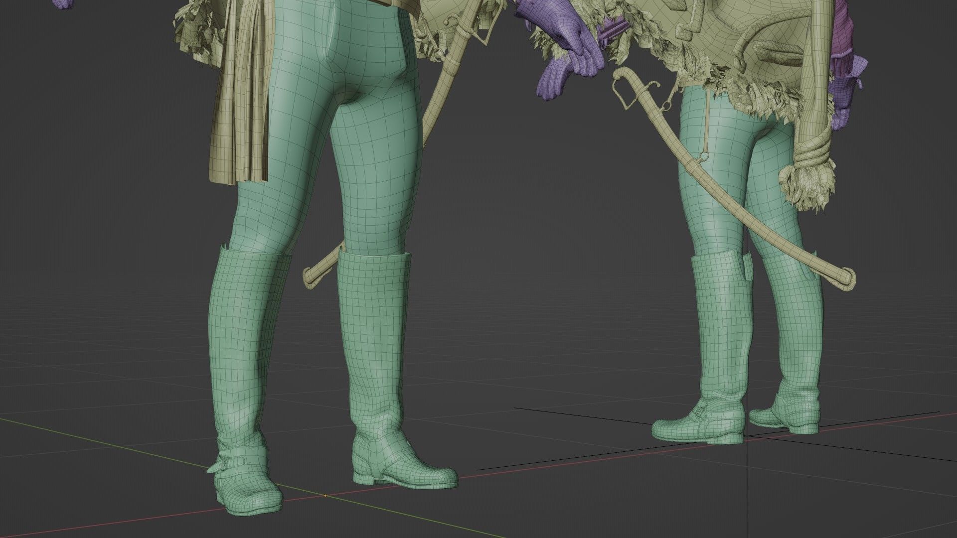 Soldier Napoleon High Rank Officer 3D model | CGTrader