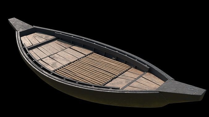 Bangladeshi Nouka Boat High Quality 3D model | CGTrader