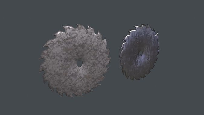 3D model Saw Blade 3D Model VR / AR / low-poly | CGTrader