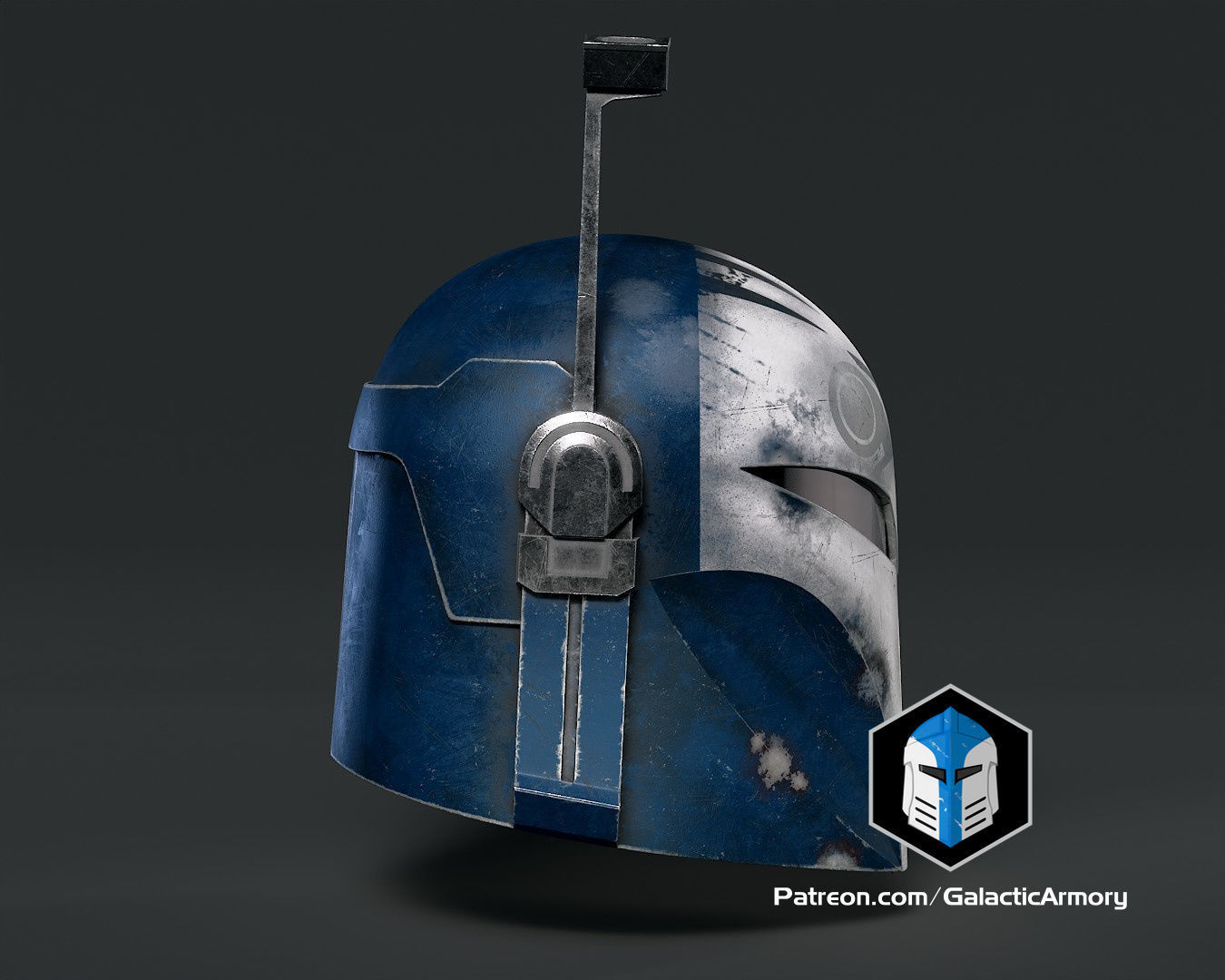 Bo Katan Helmet 3D model 3D printable | CGTrader