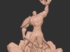Escanor Statue - Seven deadly sins Anime - Fan art 3D model 3D ...