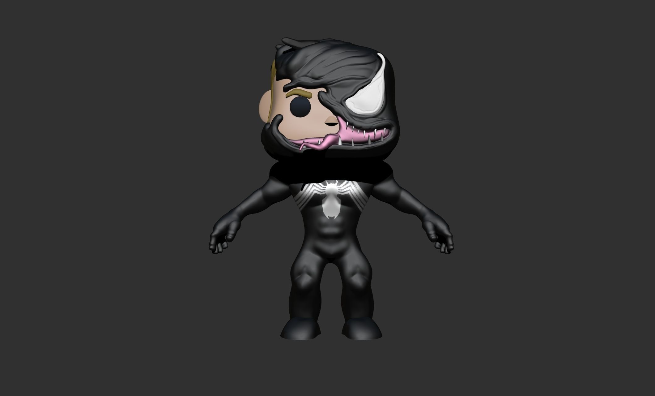 Venom Funko 3D model | CGTrader