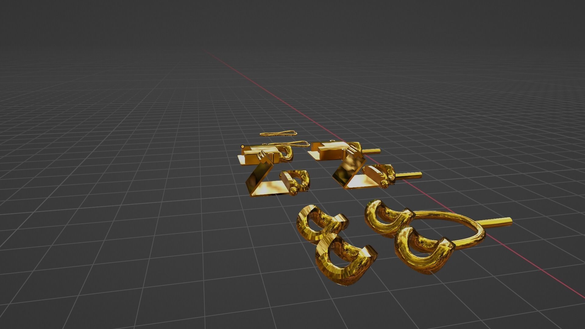 Rounded Cuban Link Chain 3D model 3D printable | CGTrader