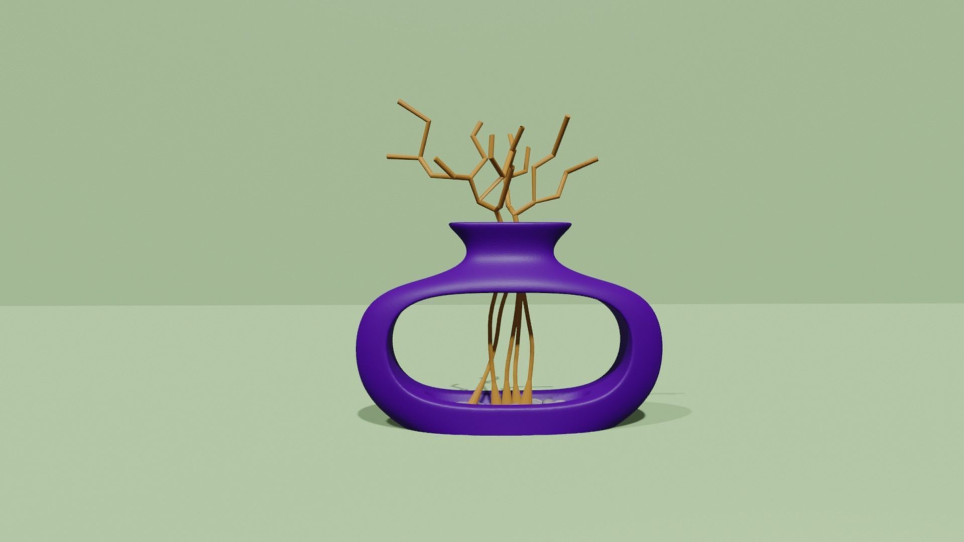 Empty Vases 03 - Modern Plant Vase - STL Printable 3D model 3D ...