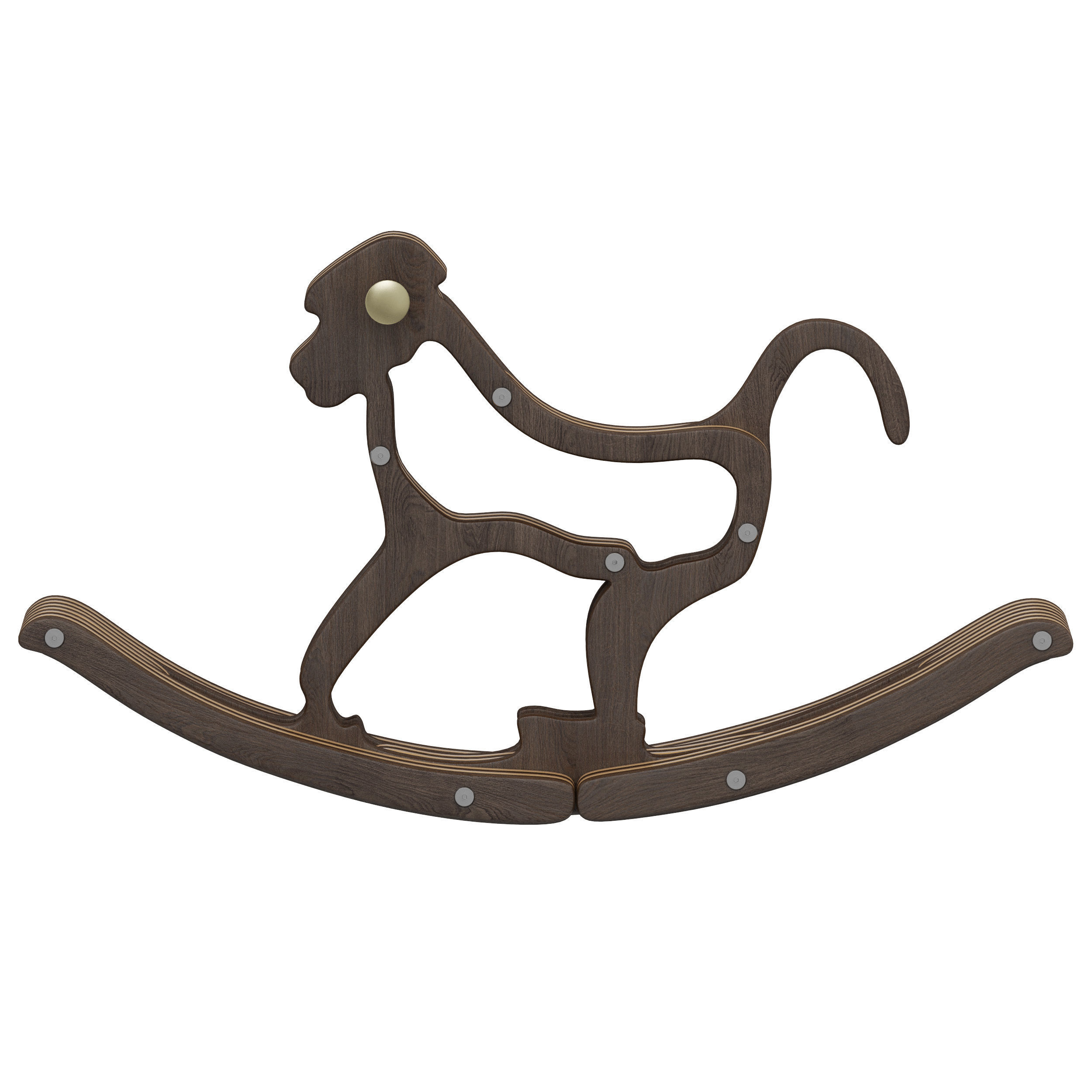 Home Concept Monkey Rocking Chair 3D model | CGTrader