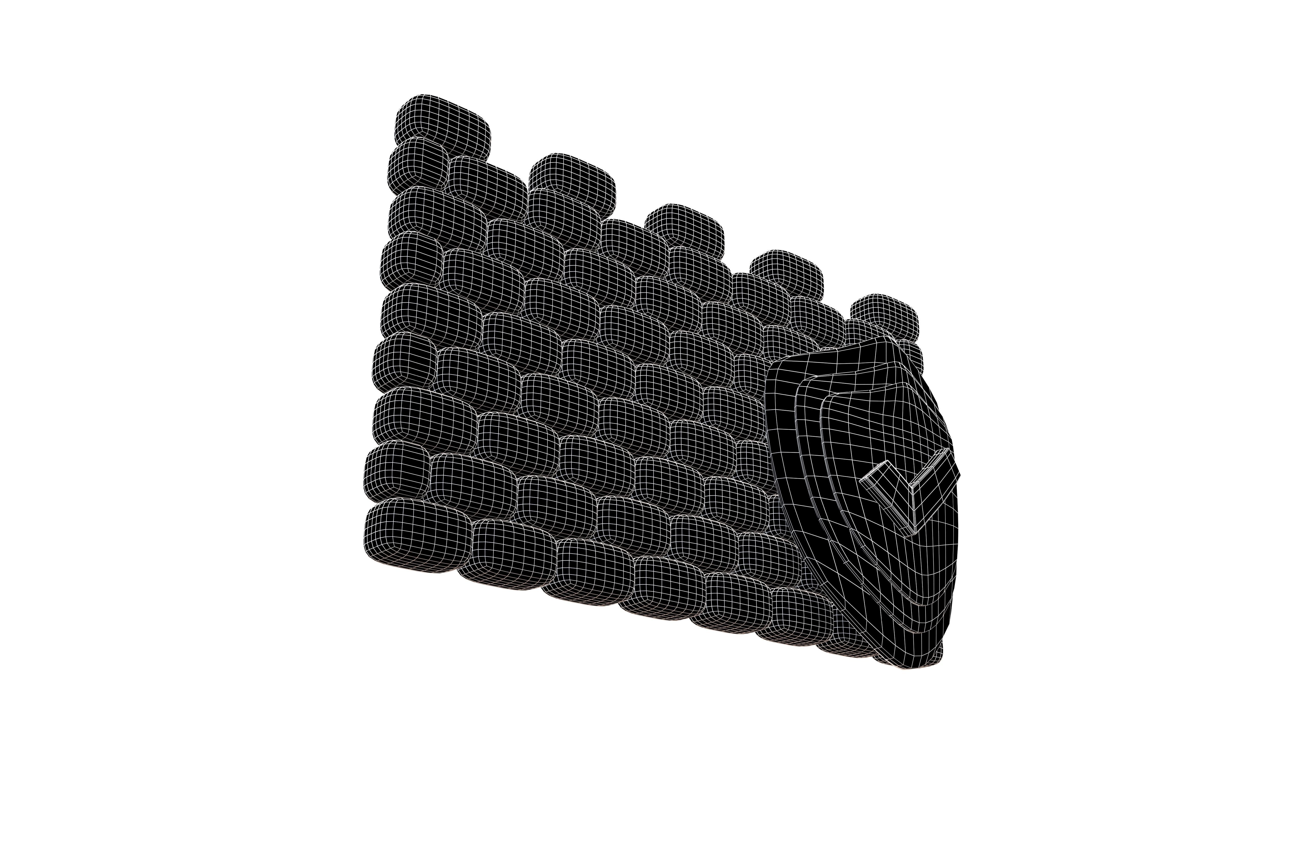 3D model Network Firewall Icon v1 001 VR / AR / low-poly | CGTrader