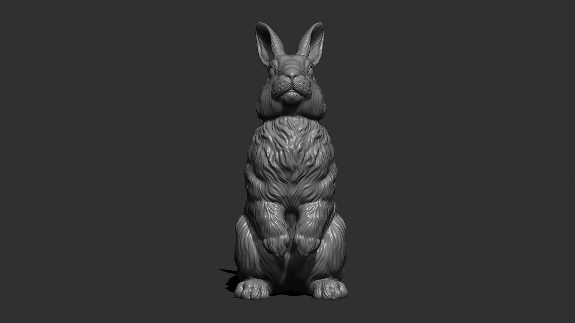 Rabbit bunny 3D model 3D printable | CGTrader