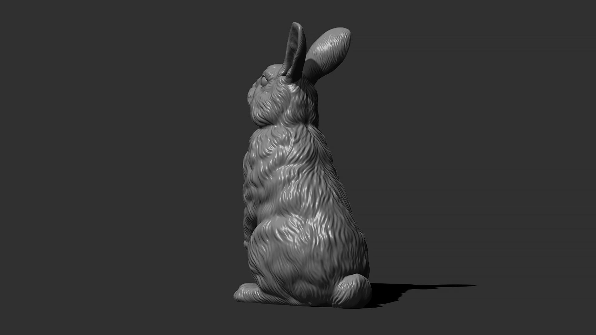 Rabbit bunny 3D model 3D printable | CGTrader