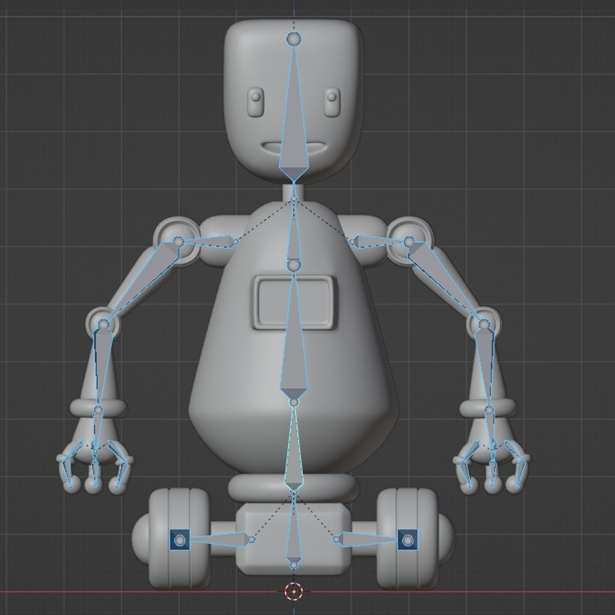 3D model Minimal Custom Robot 1 VR / AR / low-poly | CGTrader