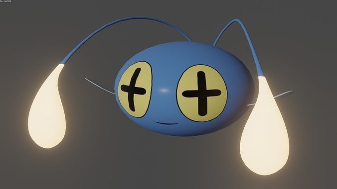 3D model Pokemon Chinchou rigged VR / AR / low-poly | CGTrader