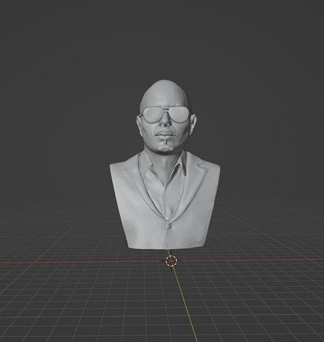 Pitbull Rapper 3D model 3D printable | CGTrader