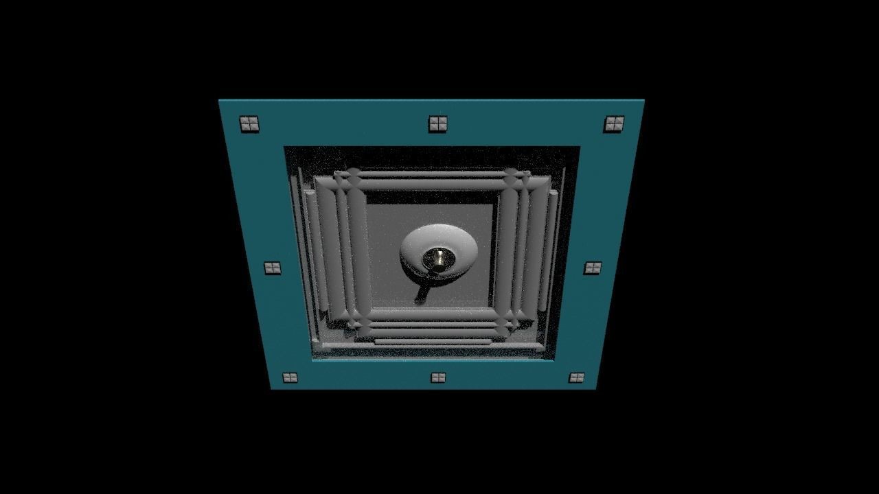 Bedroom Fall Celling 3D model | CGTrader