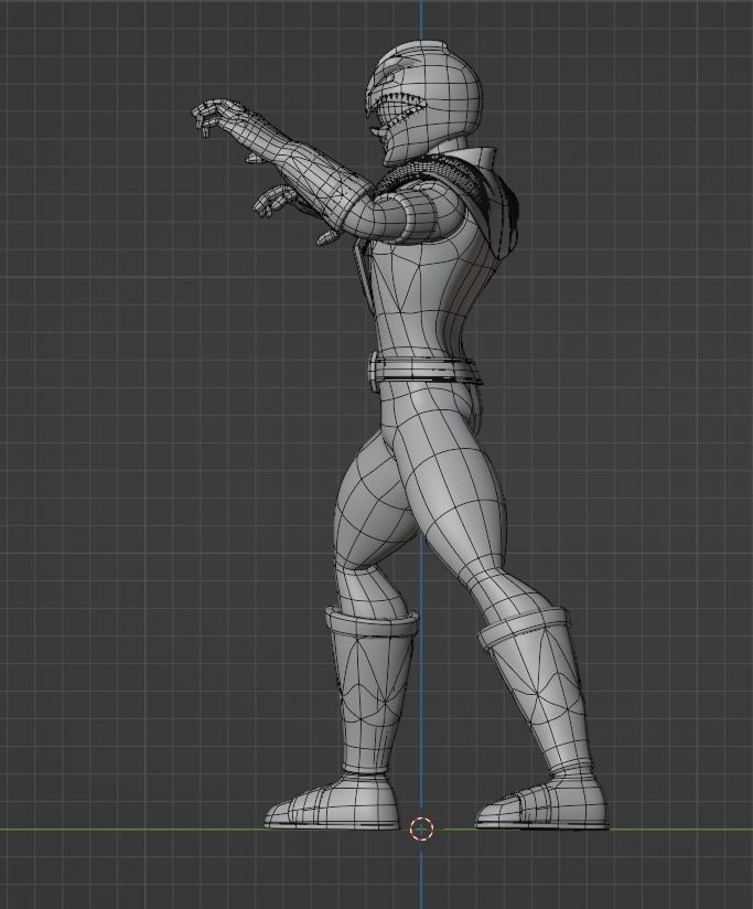 Green Ranger 3D Model 3D model rigged | CGTrader