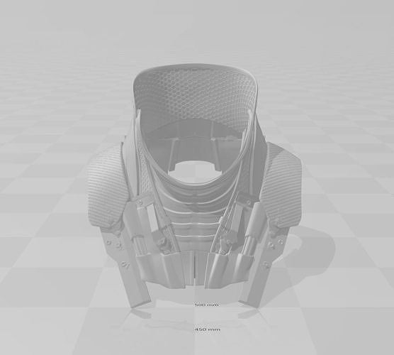 Batman Arkham Knight Neck 3D model 3D printable | CGTrader