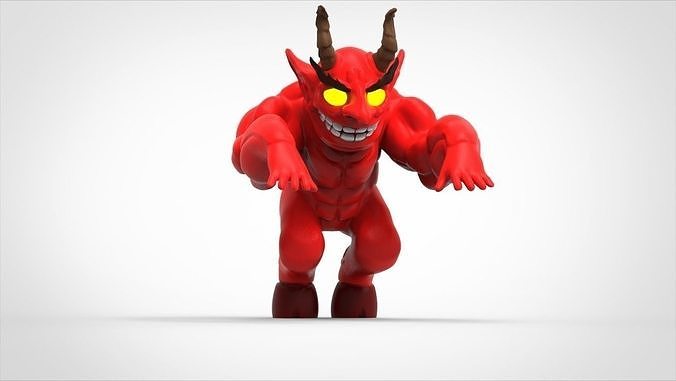 Midas devil from hell - lucifer 3D model 3D printable | CGTrader