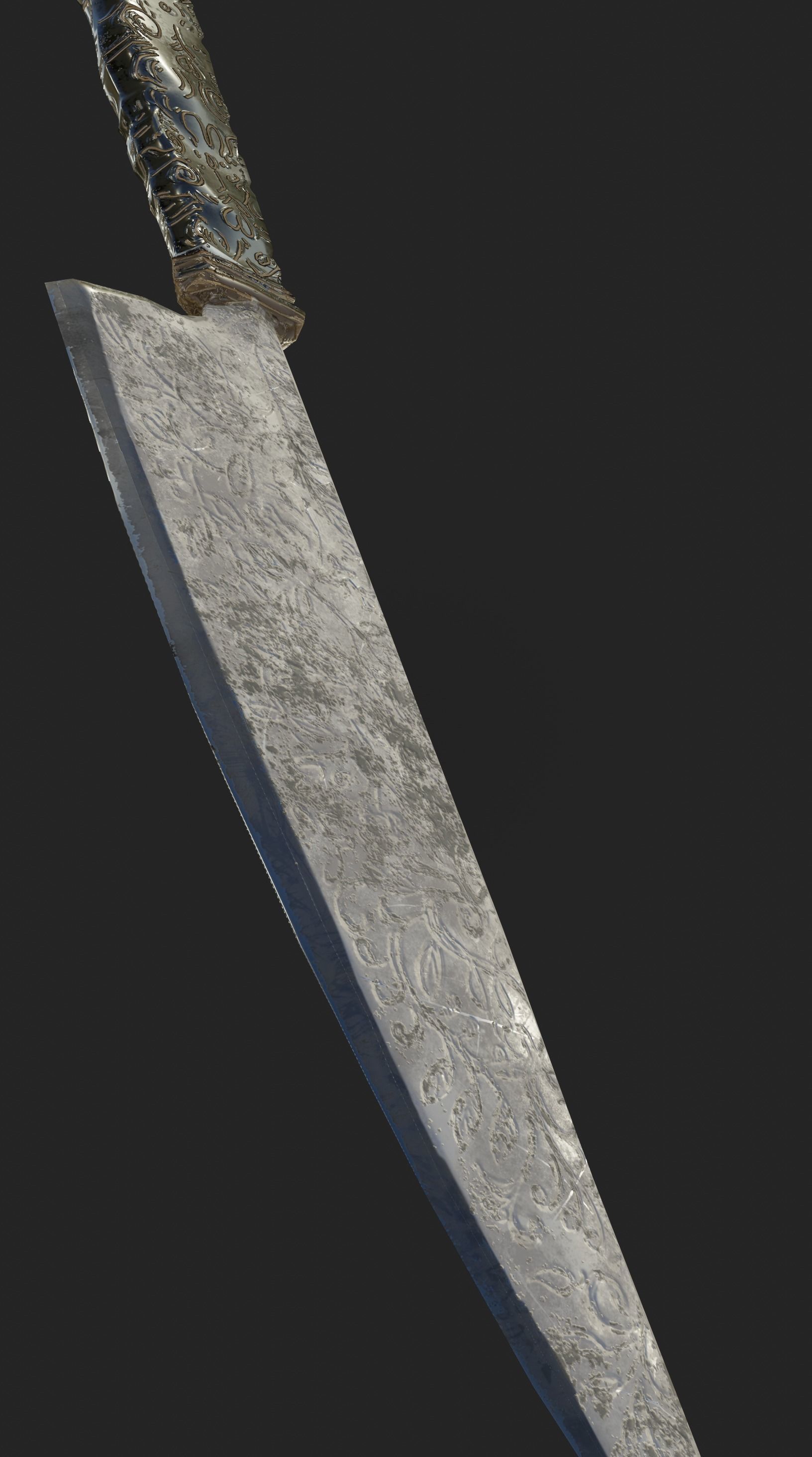 3D model Knife from the game Alice madness returns PBR VR / AR / low ...