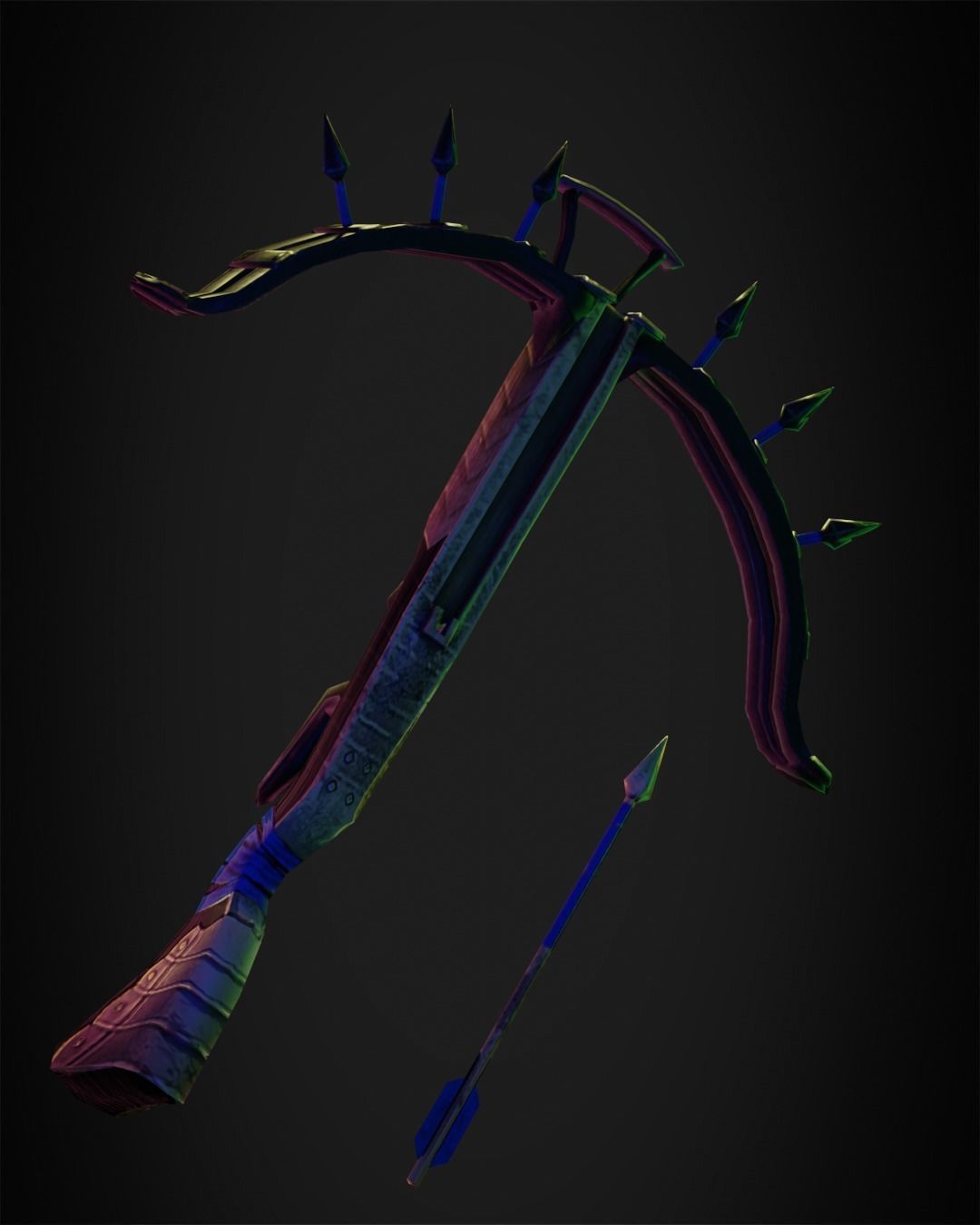 Raid Shadow Legends Pitiless One Crossbow for Cosplay 3D model 3D ...