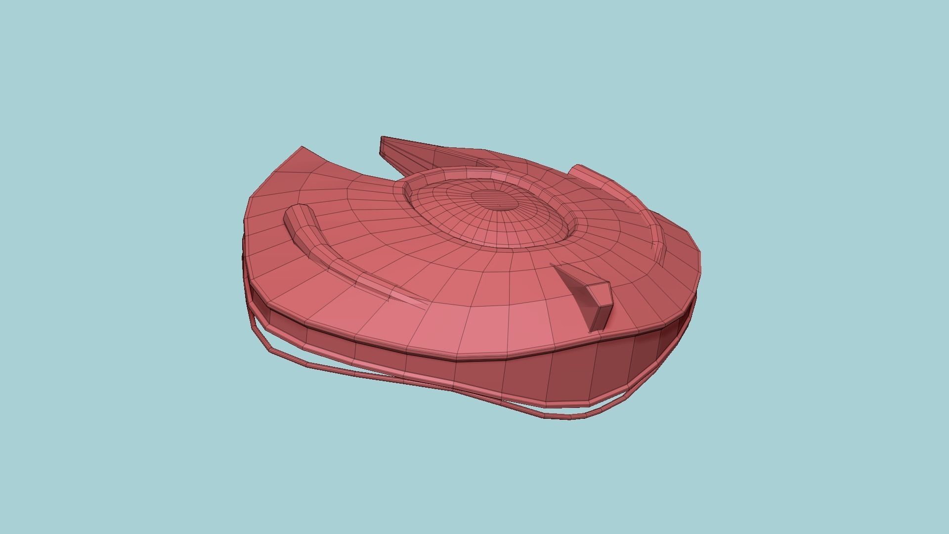 3D model Alien Spaceship UFO D01 Steel - Sci Fi Spacecraft Design VR ...