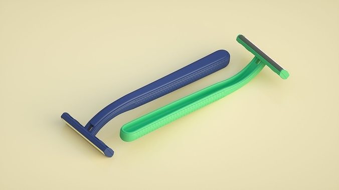 razor razor manual razor 3D model | CGTrader