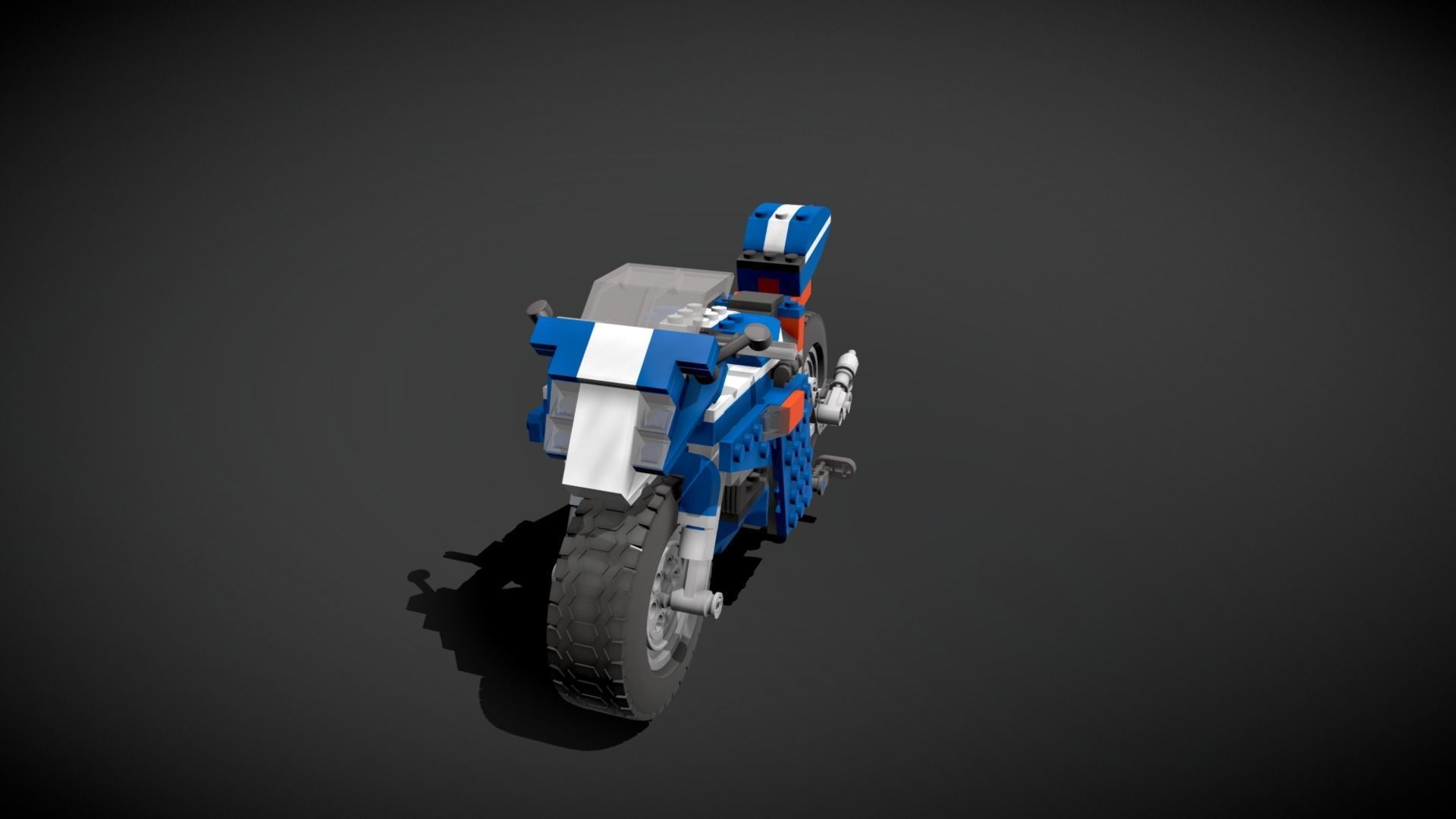Lego Race Rider 3D model | CGTrader