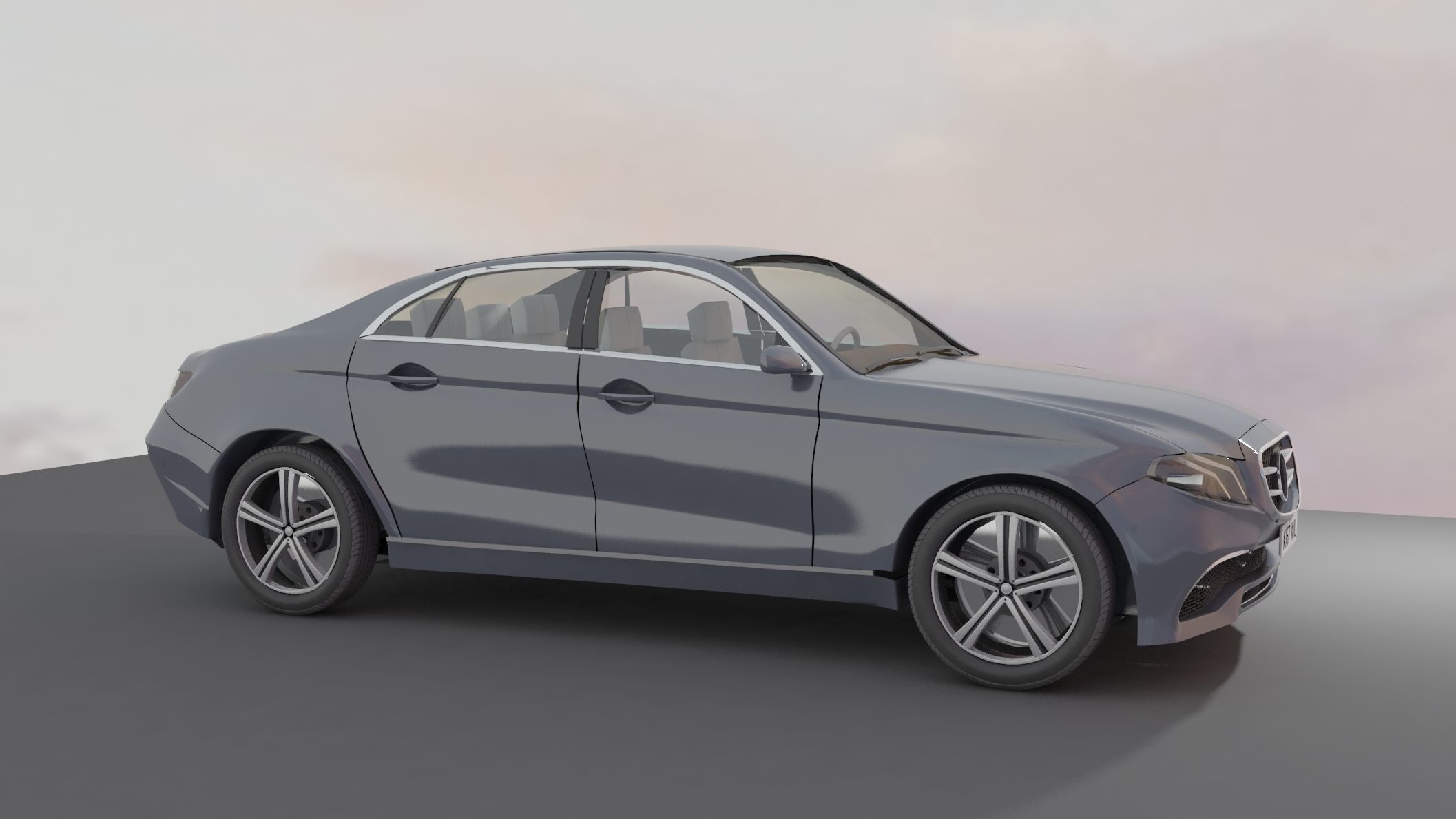Passenger car sedan free VR / AR / low-poly 3D model | CGTrader