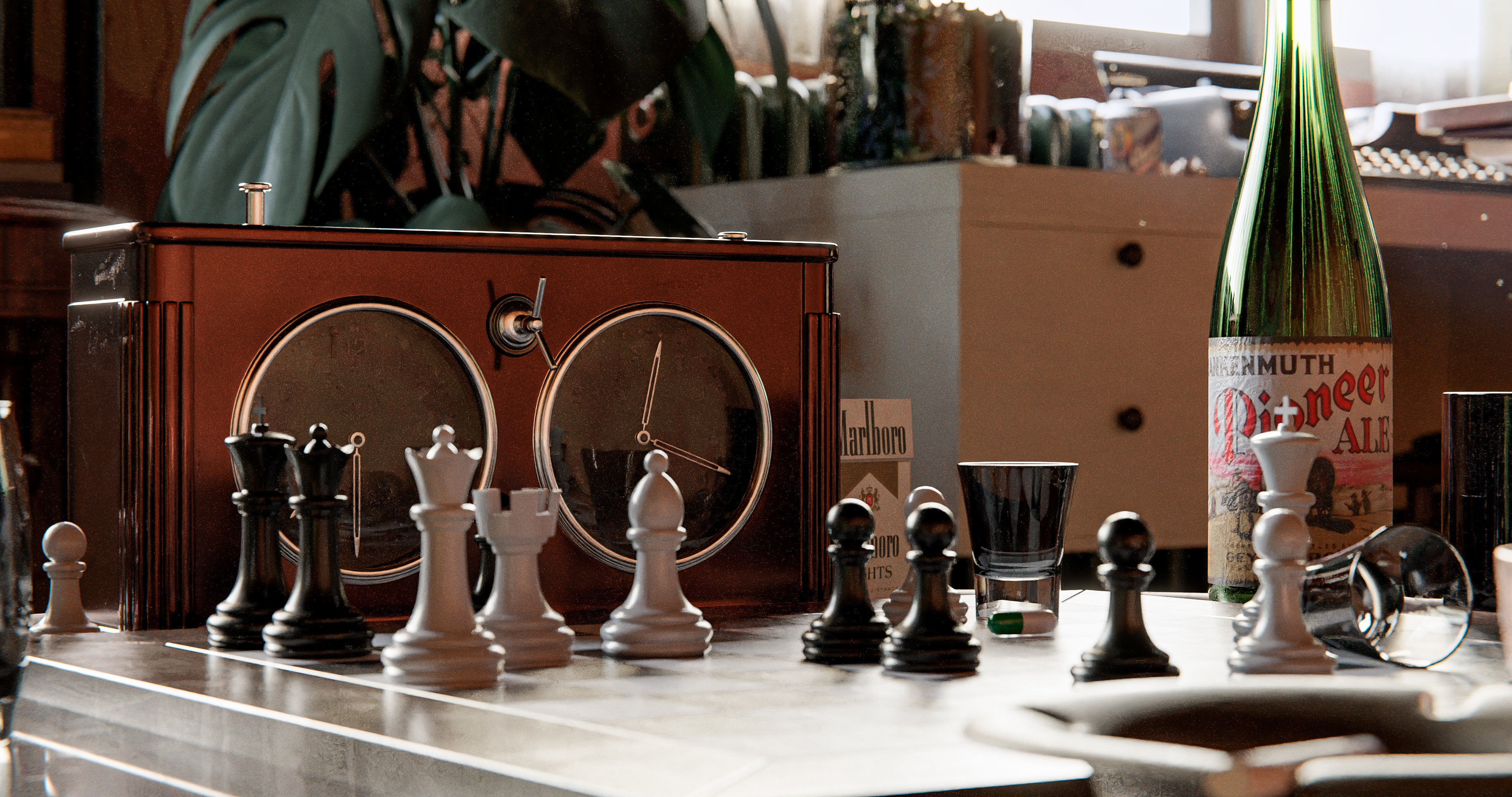 Queens Gambit - Social Scene 3D model | CGTrader