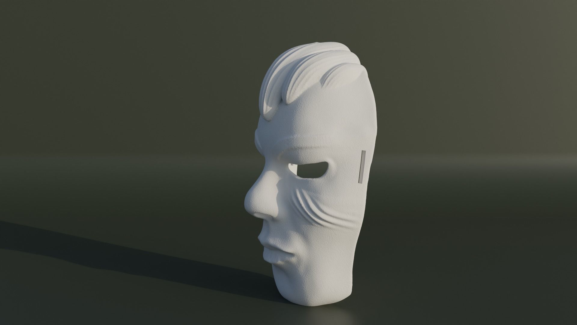 Voodoo Face Mask - Cannibal Cosplay Mask 3D model 3D printable | CGTrader